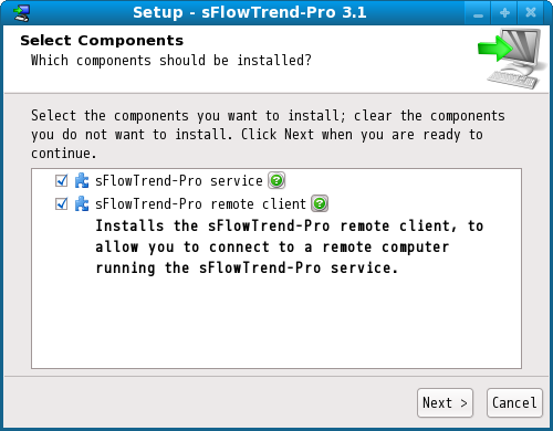 sFlowTrend-Proのインストールガイド